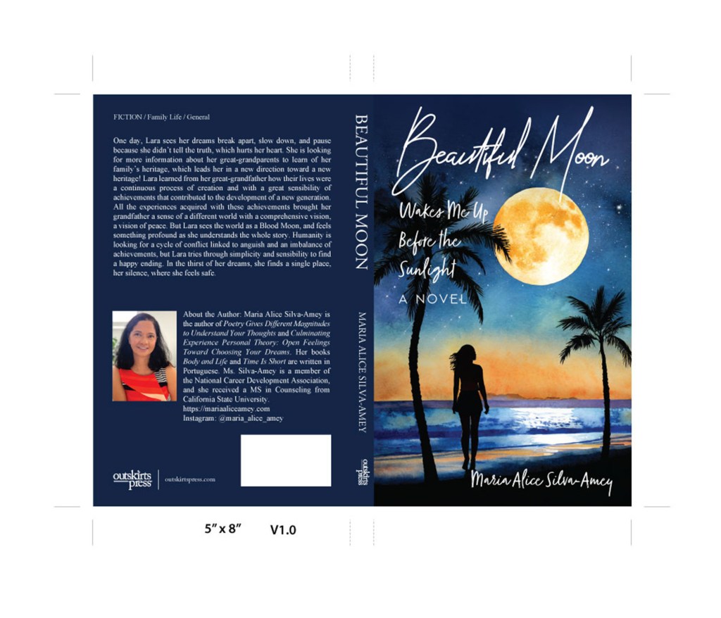 Writer Maria Alice Silva-Amey wants your help choosing her book cover ...